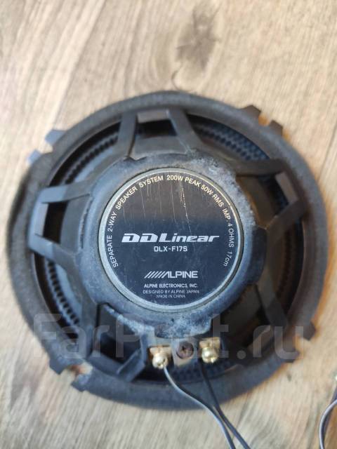 Динамики Alpine DDLinear DLX-F17S, цена: 10 000₽, широкополосные, 16 x ...