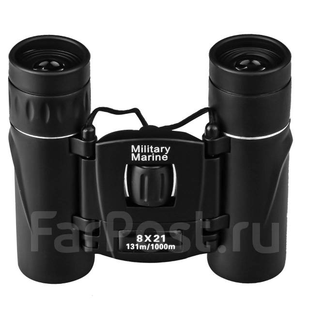 Компактный складной бинокль Military Marine 8х21, новый, в наличии ...