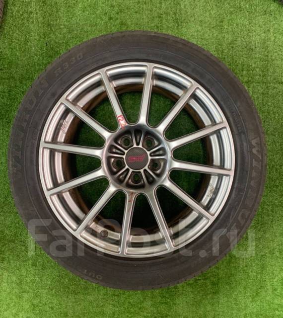 Комплект дисков R17 Enkei STI, 17", 1 шт, 5x100, 54,1 мм. 4 шт, б/у, в ...