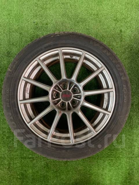 Комплект дисков R17 Enkei STI, 17", 1 шт, 5x100, 54,1 мм. 4 шт, б/у, в ...