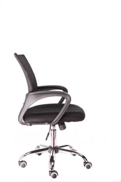 Кресло офисное для персонала Everprof EP-696 Сетка Черный, ткань, колеса, чёрный, новый, в ...