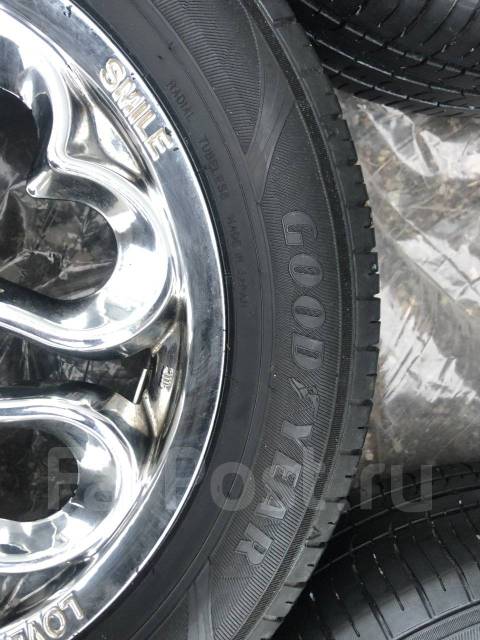 Колеса. R15 4х100. Диски сердечки PIAA Jewel Heart. Goodyear 175/65R15 ...