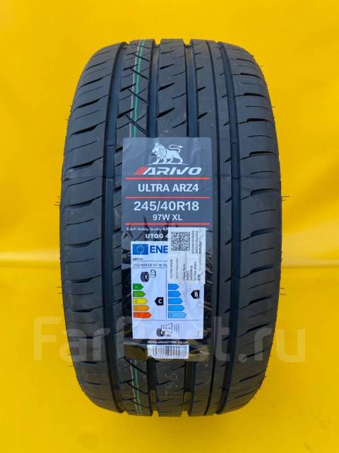 Arivo Ultra ARZ4, 245/40 R18 97W XL, 18", 1 шт, в наличии, 245 мм, 40 % ...