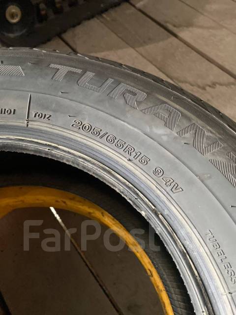 Bridgestone Turanza, 205/65 R15, 15", 1 шт, в наличии, 205 мм, 65 % ...