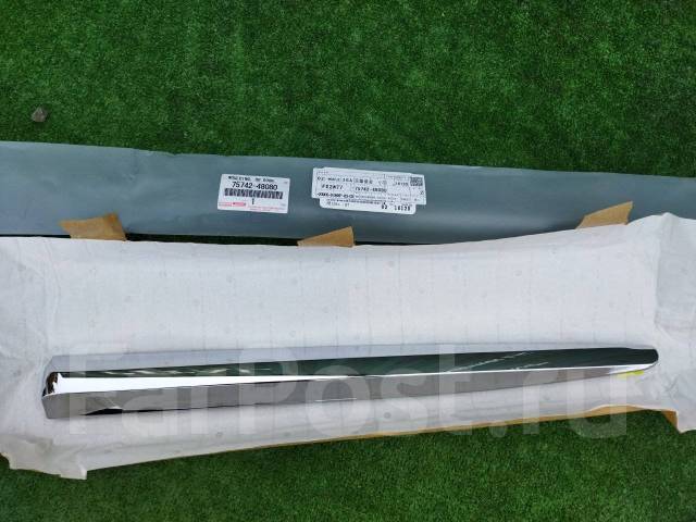 Молдинг двери LH 7574248080 Toyota Harrier 2013+ Новый Оригинал Япония ...