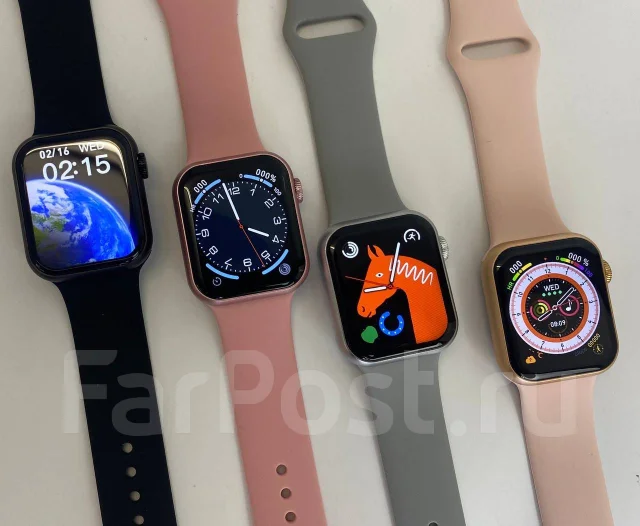 Apple Watch 9 mini 41mm Гарантия! Доставка по ПК, умные часы, Android ...
