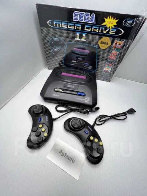 Игровая приставка сега Sega Meg Drive 2 + 2 джойстика+ Игры/ApStore ...