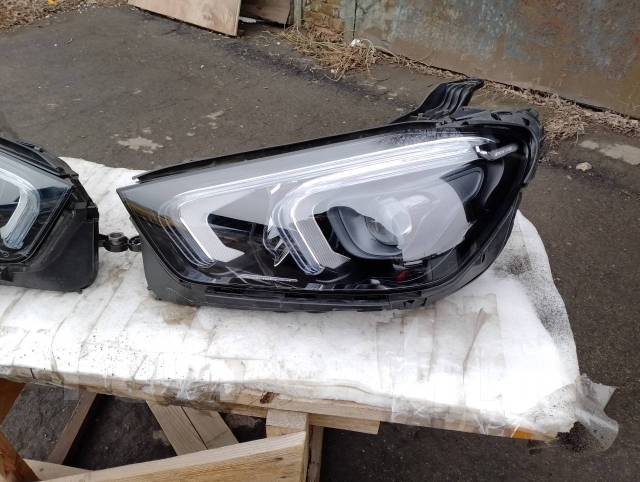 Фары на Mercedes GLE 167 full led оригинал б/у купить в Москве по цене ...