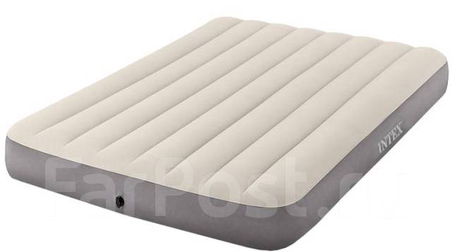 Матрас надувной Intex 137*191*25 см, новый, в наличии. Цена: 2 299₽ во ...