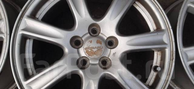 Литье Enkei оригинал с Subaru 5*100 R16, 16", 1 шт, Вылет (ET) 55 мм ...