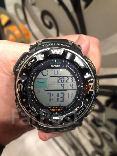 Часы Casio PRG-250-1, для мужчин, б/у, в наличии. Цена: 10 000₽ во ...