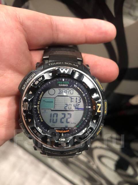 Часы Casio PRG-250-1, для мужчин, б/у, в наличии. Цена: 10 000₽ во ...