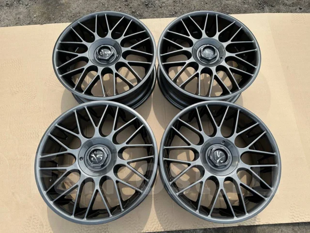 Made in Japan. Темный графит Kosei Seneka R17 5x100 5x114.3, 17", 1 шт ...