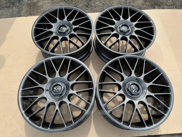 Made in Japan. Темный графит Kosei Seneka R17 5x100 5x114.3, 17", 1 шт ...