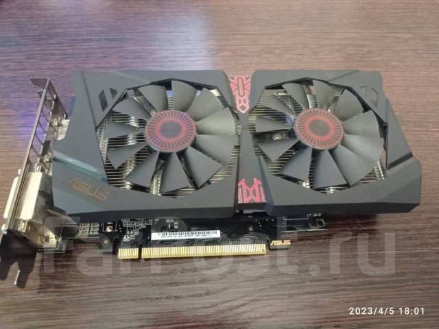 Видеокарта AMD R7 370 4Gb, б/у, в наличии. Цена: 1 500₽ во Владивостоке
