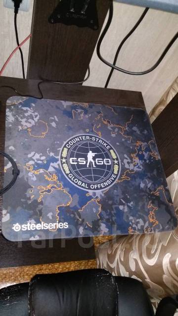 Коврик для мыши Steelseries QcK+ CS: GO Camo Edition VALVe 450x400x4 мм ...