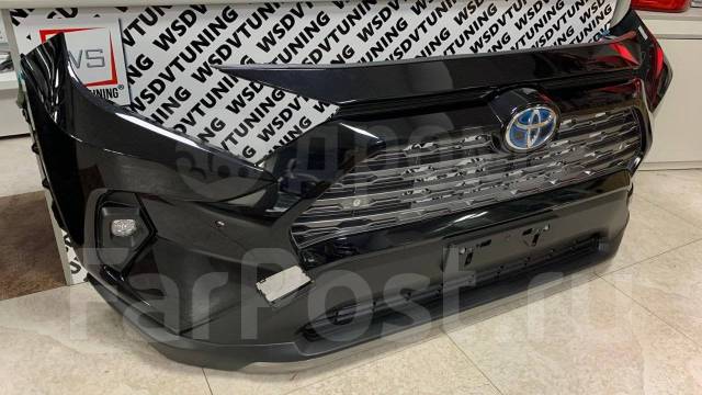 Бампер передний Toyota RAV4 /2018-2022 Оригинал Б/У в сборе купить в ...