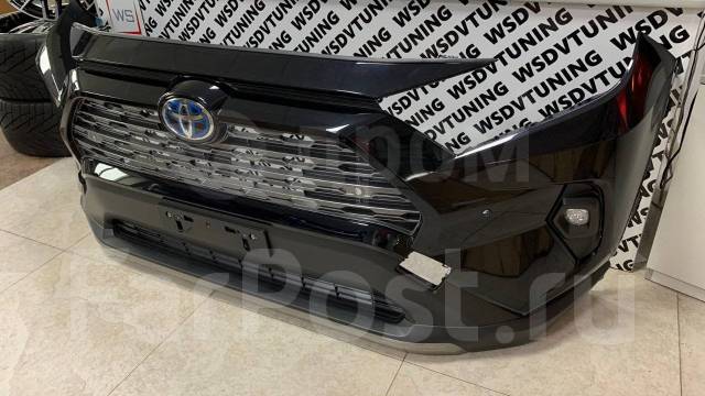 Бампер передний Toyota RAV4 /2018-2022 Оригинал Б/У в сборе купить в ...