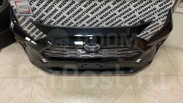 Бампер передний Toyota RAV4 /2018-2022 Оригинал Б/У в сборе купить в ...