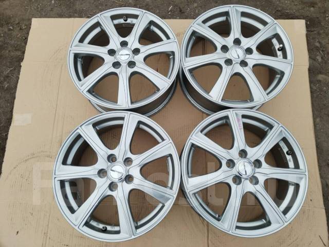 Продам красивые диски R16 PRD из Японии, Bridgestone, 16", 1 шт, 5x100 ...