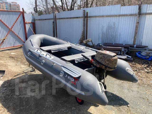 Лодка с мотором комплект, X-River, подвесной, бензин, 2021 год, 3,35 м ...