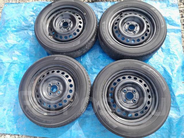 Колеса Yokohama 185/60R15 на дисках (Honda) 4*100, 15", 1 шт, 185 мм ...