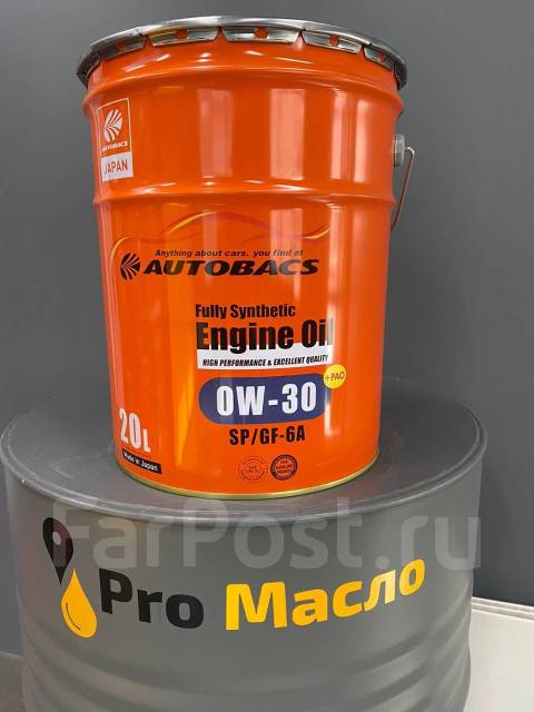 Autobacs Япония FS 0W30 SP/GF-6A синтетика на розлив, синтетическое, 1,00 л. SP, бензин, для ...