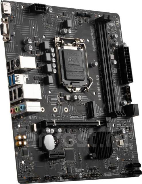 Материнская плата MSI H510M Plus, новый, в наличии. Цена: 7 800₽ во ...