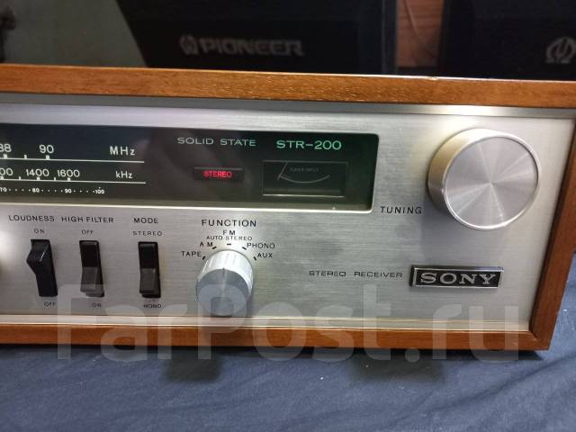 Усилитель SONY STR-200, б/у, в наличии. Цена: 14 800₽ во Владивостоке