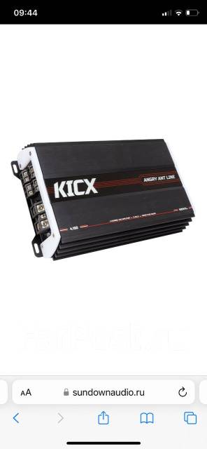 Усилитель Kicx Angry Ant 4.150, 4-канальный, 160 Вт, б/у, в наличии ...