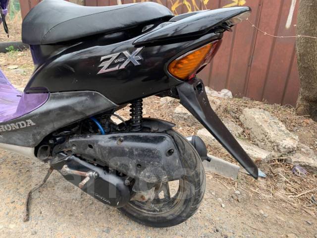 Honda Dio AF35 ZX, 1996, 49 куб. см. 2х тактный, с пробегом, исправен, 2 580 км, скутер, бензин ...
