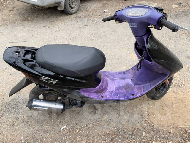 Honda Dio AF35 ZX, 1996, 49 куб. см. 2х тактный, с пробегом, исправен, 2 580 км, скутер, бензин ...
