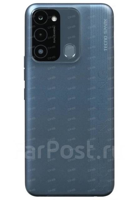 TeCno Spark c8 4+4/64, 64 гб, 6.60", моноблок, серый, 3G, 4G LTE, Dual ...