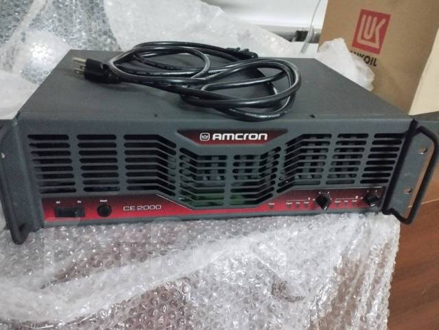 Продам усилитель мощности Amcron CE 2000. (Crown), 2-канальный, 600 Вт ...