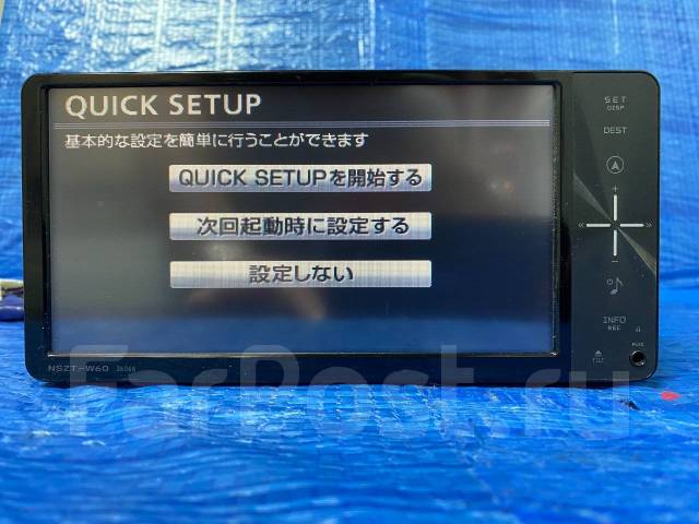 Магнитола Toyota NSZT-W60, 2 DIN — 178x100 мм, б/у, в наличии. Цена: 8 000₽ во Владивостоке