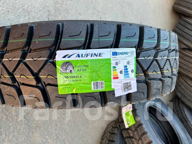 Aufine Conqueror AF88, 295/80 R22.5 154/151K 18PR, 22.5", 10 шт, в наличии, 295 мм, 80 %. Цена ...