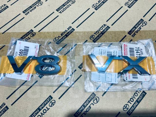 Эмблема крышки багажника Toyota LC 200 15-21 купить в Москве — частное ...