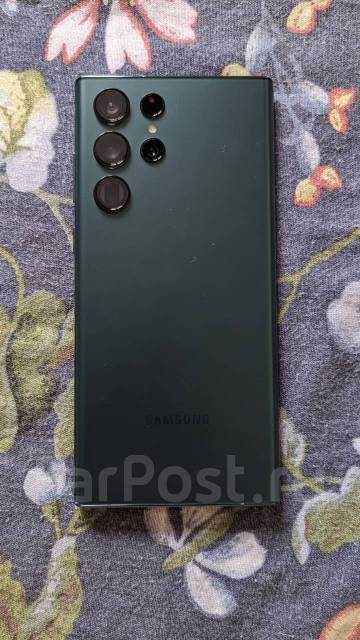 Samsung Galaxy S22 Ultra, 256 гб, 6.10", моноблок, зеленый, 3G, 4G LTE ...