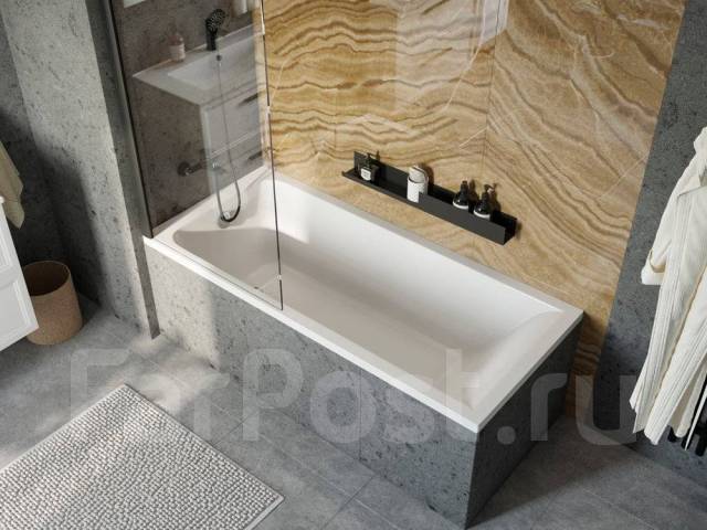 Акриловая ванна Stworki Стокгольм 170x75 с каркасом, под заказ. Цена: 27 250₽ во Владивостоке