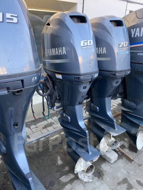 Ямаха F 60 2017 год выпуска, Yamaha, 60,00 л.с. L (508 мм), 4-тактный ...