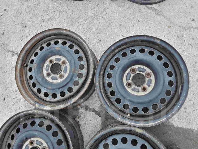 Комплект штампованных дисков Nissan R15 4*100(Арт.10763), 15", 1 шт ...
