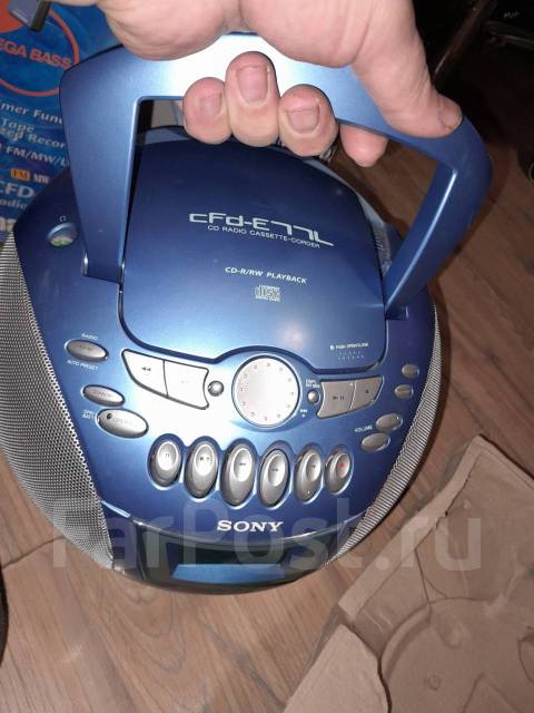 Магнитофон Sony CFD - E77L (220V), б/у, в наличии. Цена: 3 000₽ во ...