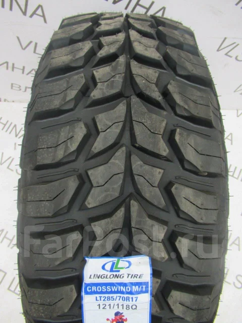 LingLong CrossWind M/T, LT 285/70 R17 121/118Q 8PR, 17", 1 шт, в ...