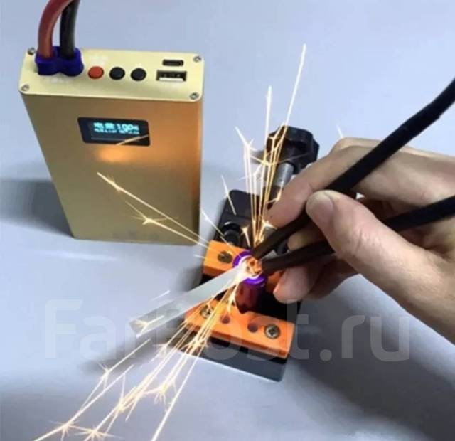 Точечная сварка портативная DX10 встроенный АКБ 10600mAh, новый, в ...
