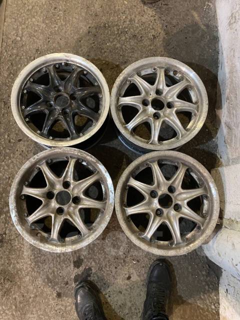 Литые диски r14 4/100 6j, Toyota, 14", 1 шт, 4x98, 4x100, 4 шт, б/у, в ...