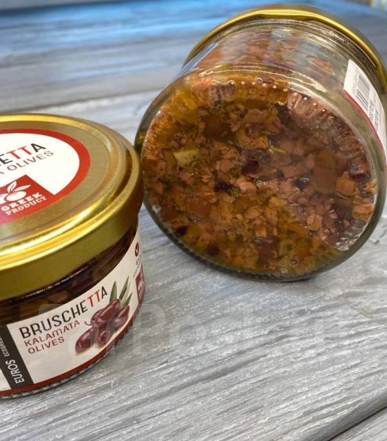 Брускетта из оливок Каламата, Греция, 150гр, в наличии. Цена: 206₽ во ...