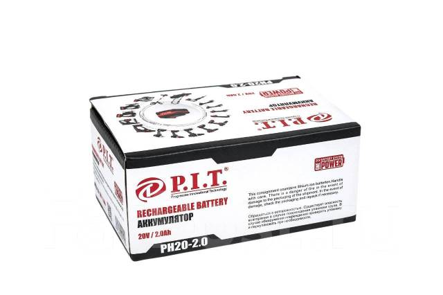 PIT Аккумулятор PH20-2.0, новый, в наличии. Цена: 1 850₽ в Хабаровске