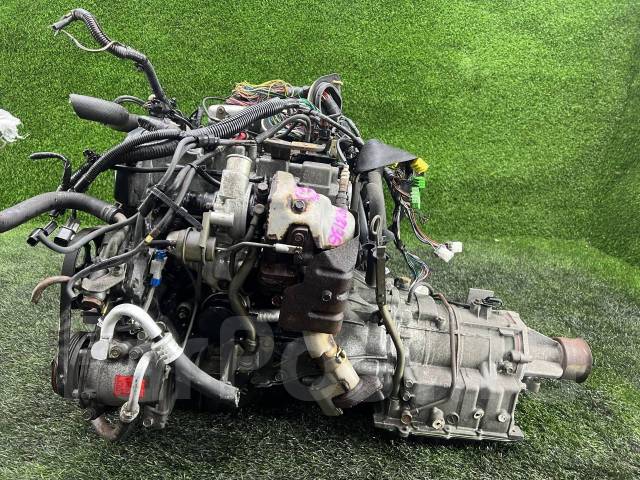 Двигатель + АКПП + Видео 63 т. км Mitsubishi Pajero MINI H58A 4A30T купить во Владивостоке по ...