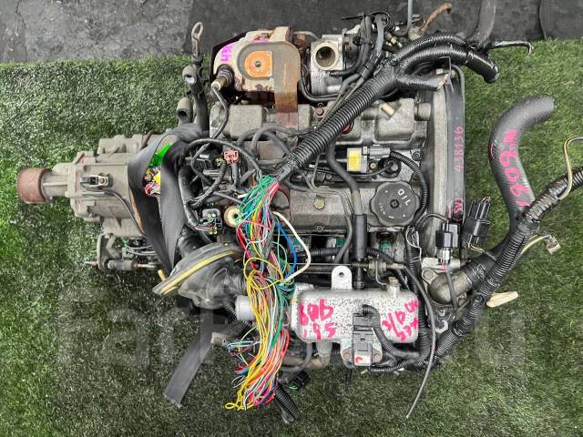 Двигатель + АКПП + Видео 63 т. км Mitsubishi Pajero MINI H58A 4A30T купить во Владивостоке по ...