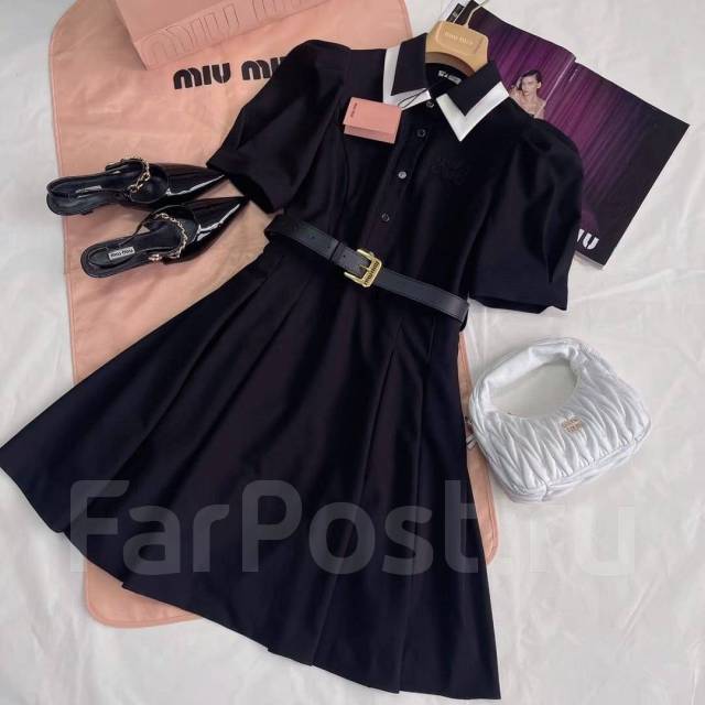 Женское платье Miu miu, качество премиум, 40, 42, 44, 46, 48, новый, под заказ. Цена: 8 500₽ во ...